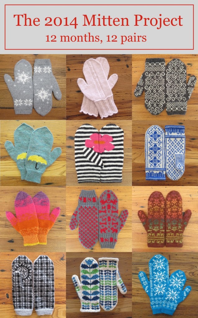 Just Crafty Enough – 2014 My Year of Mittens