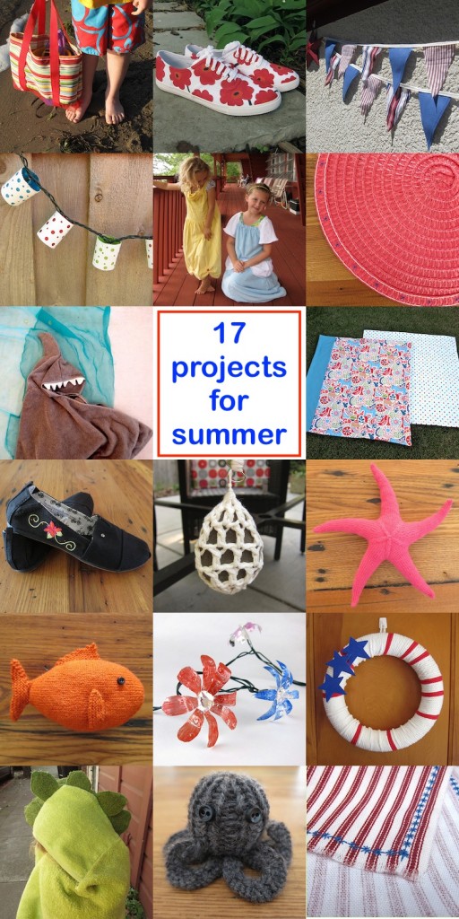 Just Crafty Enough – 17 Projects for Summer